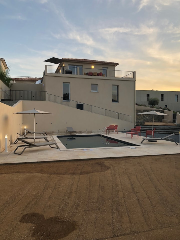 Loue Villa Climatisée Saint Florent 4 Chbres 3 Sdb - Bastia