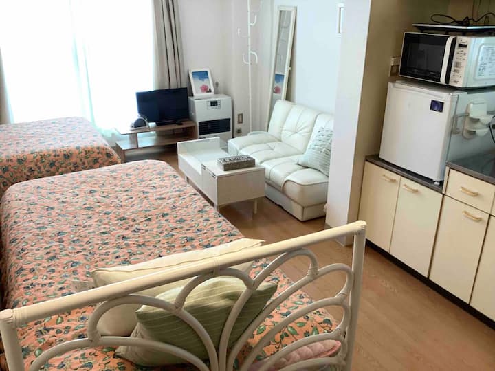 Sk42/a Cozy Studio Apartment/downtown/free Parking - Hokkaido