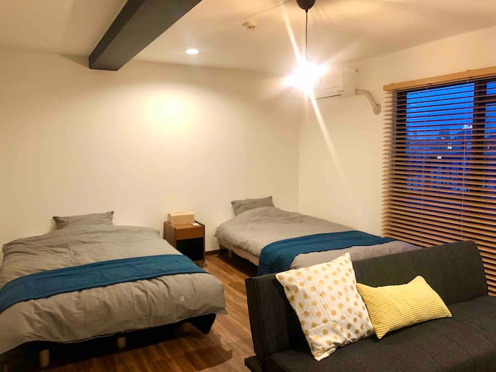 *5c* 1sta. From Jr Osaka, 5min To Sta.【free Wifi】 - 이타미시