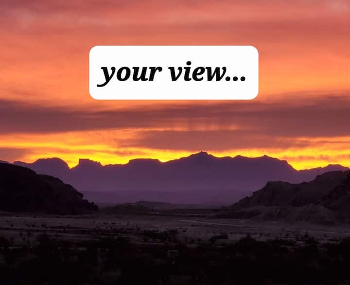 #7private Tent*shower*views*10 Min To Bbnp. - Terlingua, TX