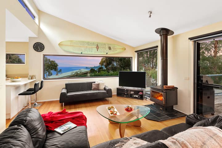 La Casa Del Mar Beach House With Lorne Bay Views - Lorne