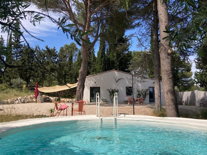 Maisonette Entiere En Nature, Piscine, Etcocooning - Villeneuve-lès-Avignon