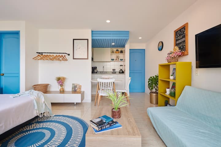 ☀️Beautiful Apartment✔️ Free Parking 👍/ Central❤️ - Medellín
