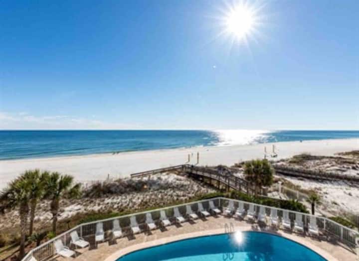 Beachfront 2/2 Condo-heated Indoor Pool - Orange Beach, AL