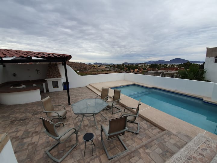 Casa Con  Alberca Privada Para  12 Personas - San Carlos Nuevo Guaymas