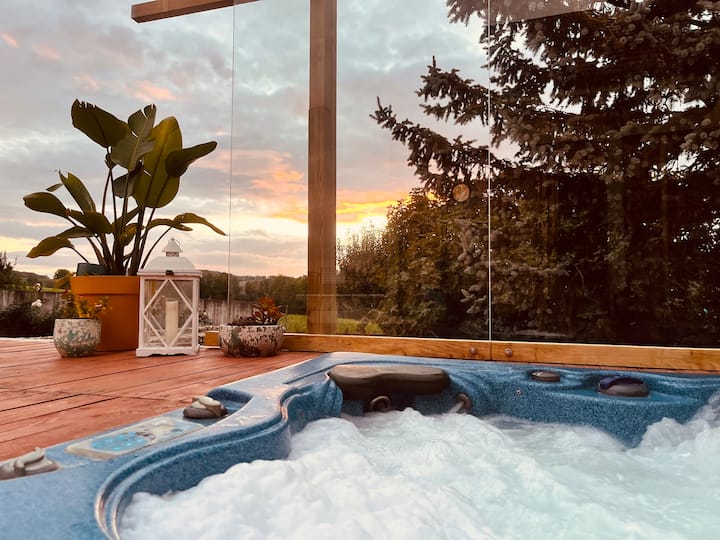 Tipi’palette Piscine/ Spa Privatisé - Lac de Paladru