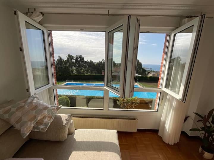 Apartamento Junto A Playa Con Piscina - Avilés