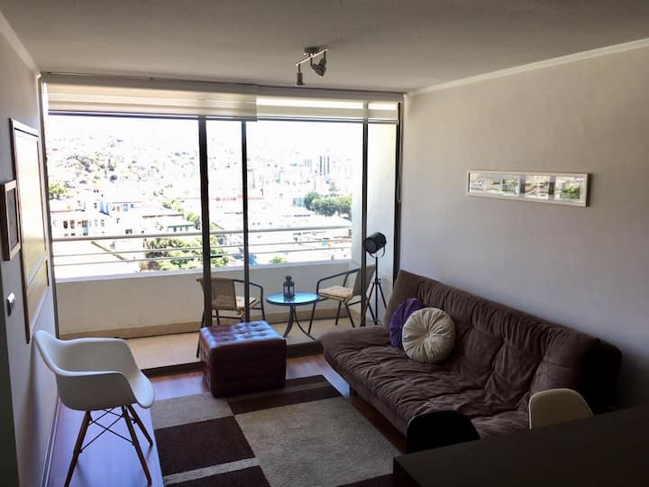 Departamento Con Gran Vista Y Muy Acogedor. - Región de Valparaíso, Chile