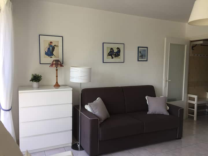 Benodet Studio Dans Résidence Privée, 100 M Plage. - Bénodet