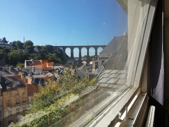 Appartement Plein Centre Vue Sur Morlaix - Morlaix