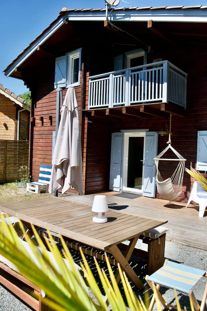 Ravissant Chalet Dans Domaine Arboré/ 6 Pers. - La Teste-de-Buch