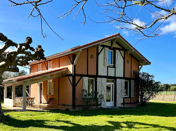 Maison Landaise De Caractère (Appartement Du Bas) - Vielle-Saint-Girons