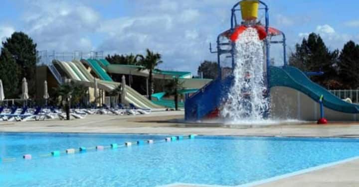 Mobilhome 3 Ch/6pers Contis Plage Landes - Contis-Plage