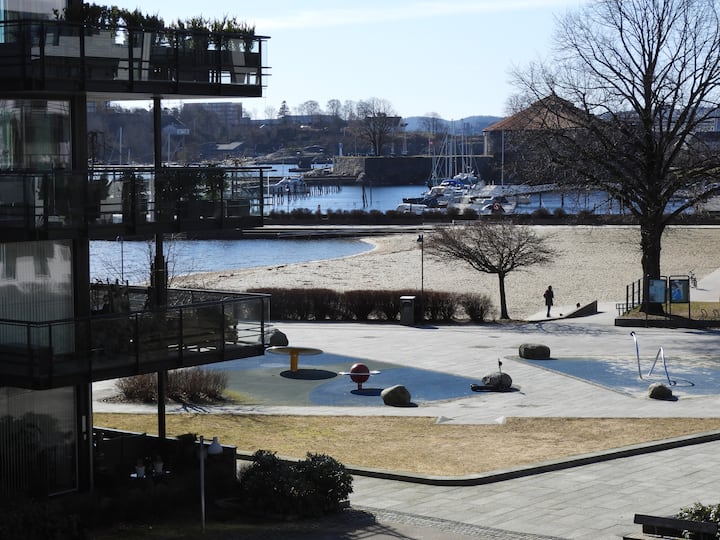 Leilighet V Bystranda, Aquarama Badeanlegg - Kristiansand