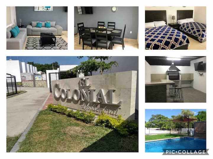 Elegante Y Cómoda Casa En Privada - Ciudad Valles