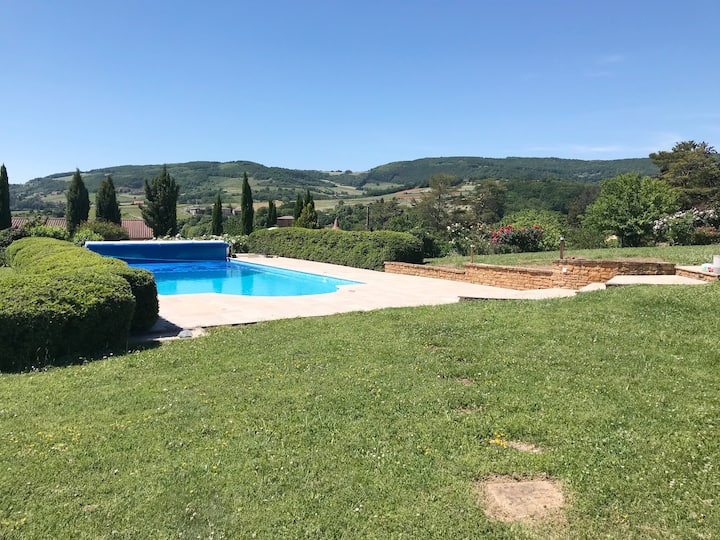 Villa Beaujolaise Avec Piscine Proche Lyon - Villefranche-sur-Saône
