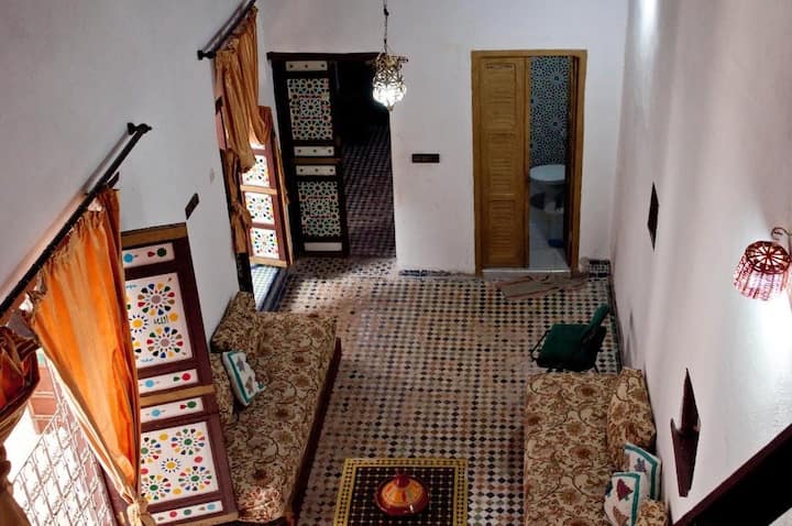 Ali's House, Large Bedroom - Fès