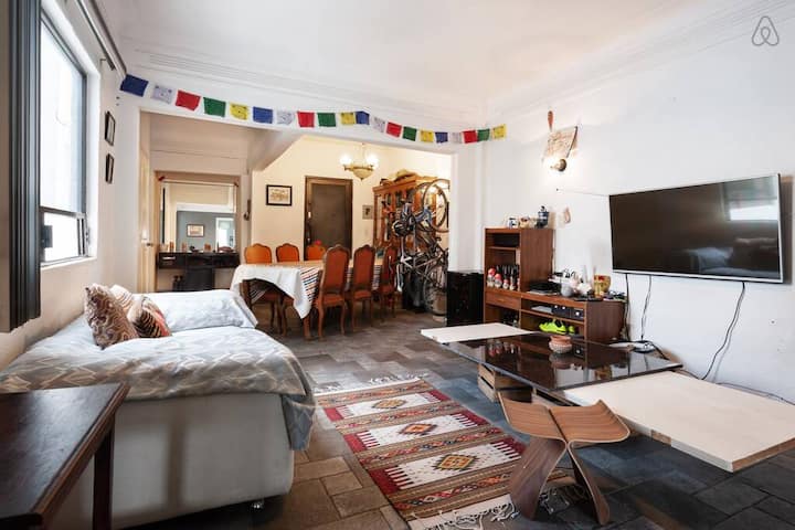 Chambre Double Avec Lit Confortable Et Balcon - Mexico