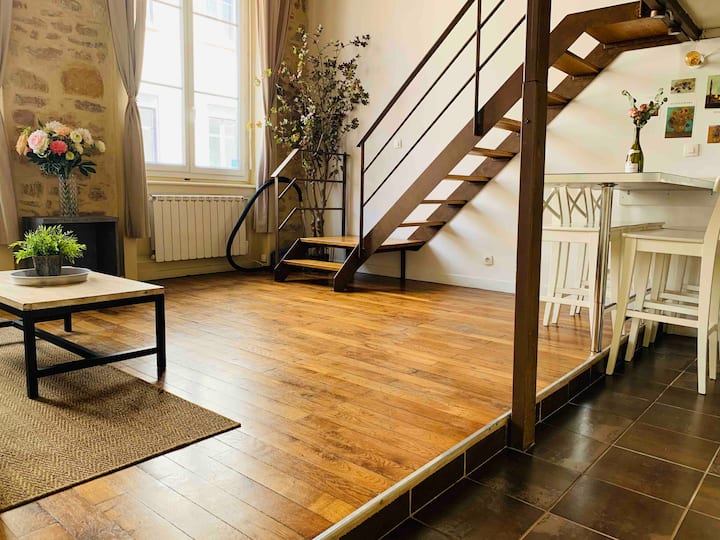 Loft Cosy 4 Personnes Lyon Centre - Caluire-et-Cuire