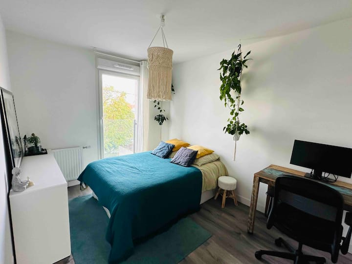 Cozy Appart Near La Defense & Paris With Parking - Bezons