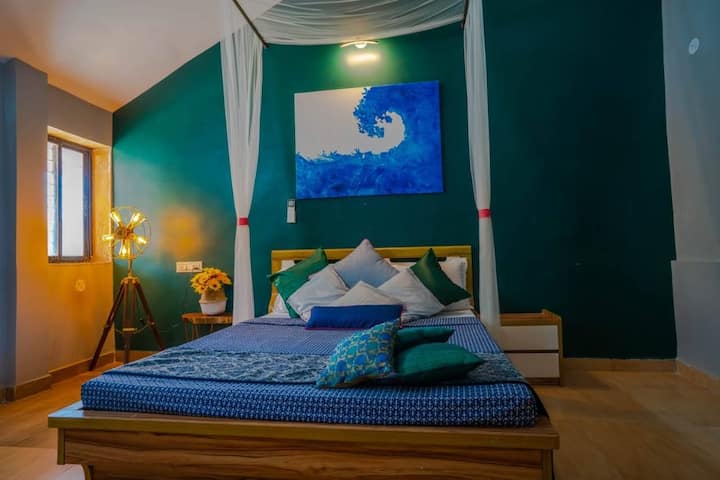 Green Villa - Mazzo Reef 3bhk Seaview With Pool - Alibag