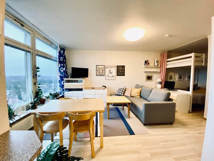 Penthouse Studio With Panoramic View - 艾斯博