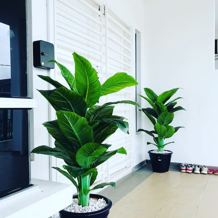 A Bright & Homely House Fully Aircond -Selfcheckin - Pasir Panjang