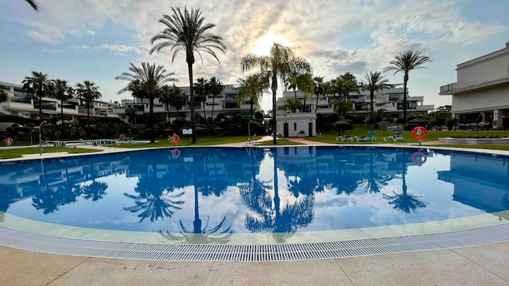 Big Terrace Next To Puerto Banús Real Club De Pade - Marbella