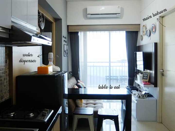 2br+wifi Tanglin 5th Floor Pool View Pakuwon Mall - Surabaya
