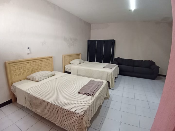Cómoda Habitación Doble Con Estacionamiento - Heroica Veracruz