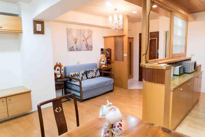 Ximending Cozy Family Apartment - 린커우 구