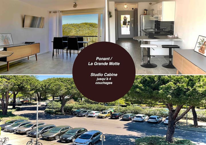 Studio  26m2 - Res Super Land - La Grande Motte - La Grande-Motte