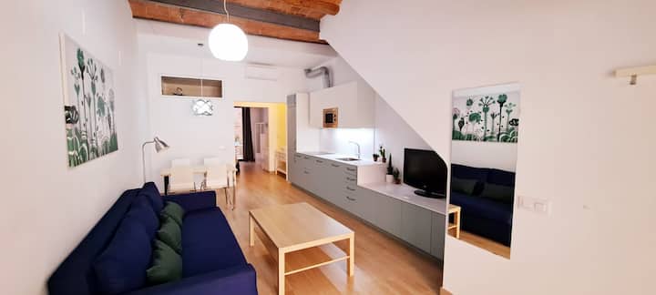 Acogedor Apartamento Con Entrada Independiente - 바르셀로나