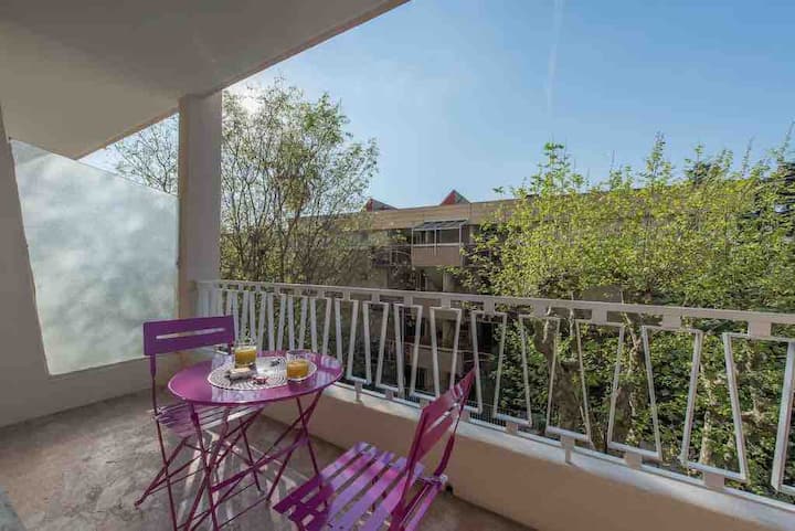 Studio Avec Grande Terrasse Derrière La Croisette - Cannes