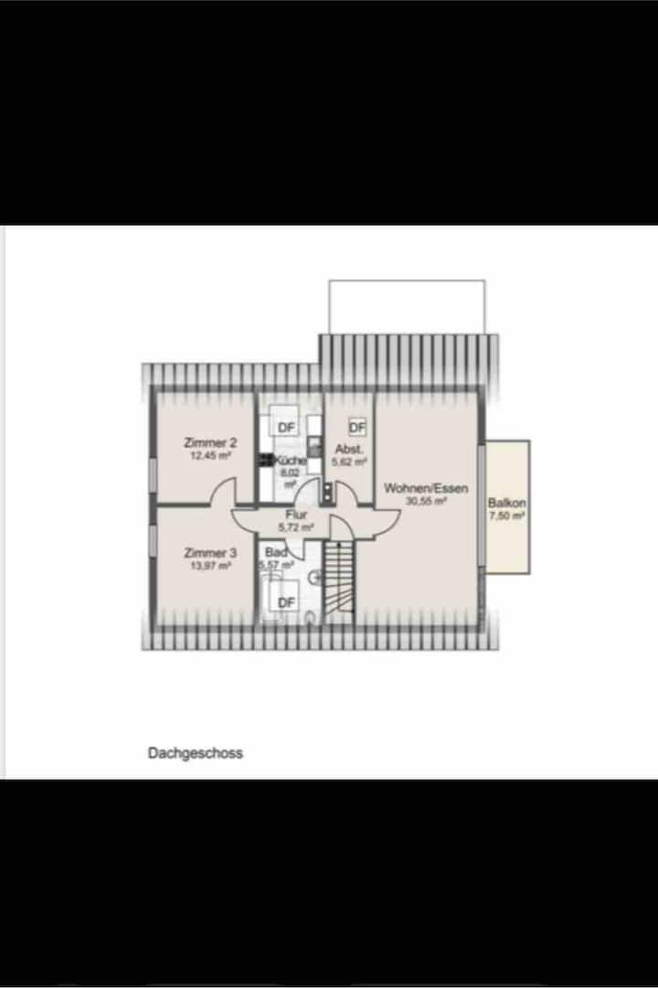 Möbilierte 3-zi-monteurwohnung - Freiburg