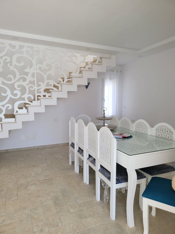 Villa La Palmeraie D'arkou,typique, Grande Piscine - Djerba