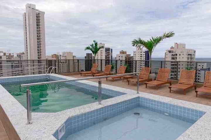 1 Quadra Mar. 7 Mil/mês (30 Dias Escolha Out Nov) - Vila Velha