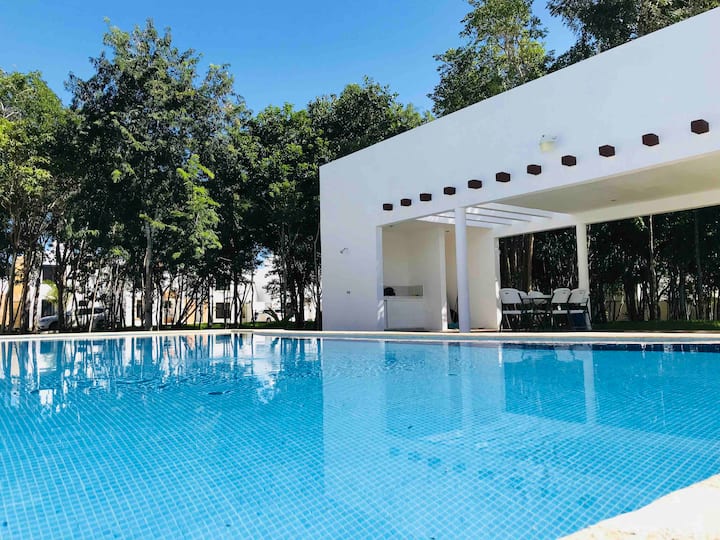 House + 3 Room + Pool + Wifi + Netflix - Playa del Carmen