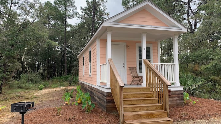 Walton Woods Peach Cottage - Watercolor, FL