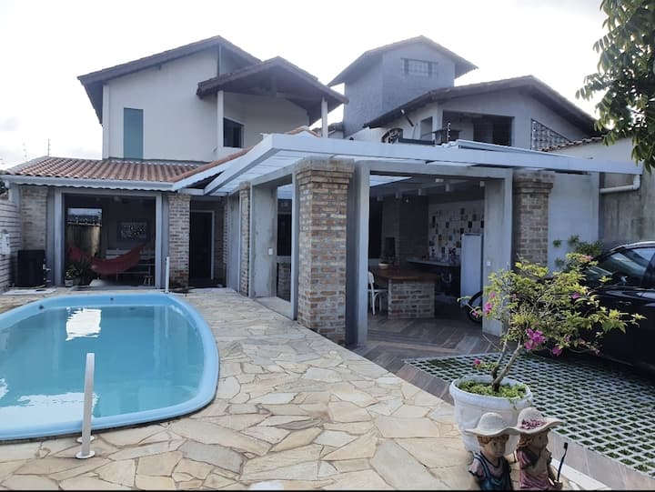 Casa De Praia Com Piscina Em Boraceia - Bertioga