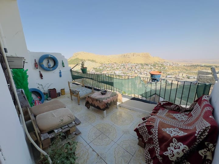 Manzaralı Taş Ev ( Wi̇fi̇) - Mardin