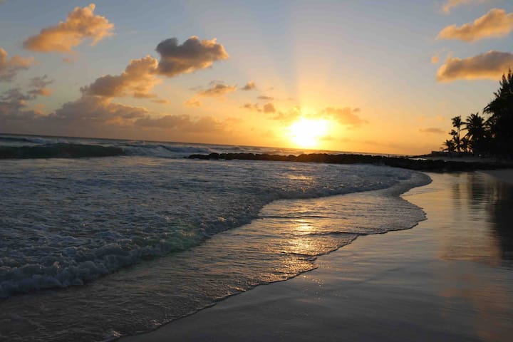 Dover Beach Coastal  Cottage - Tropical Garden - Barbados