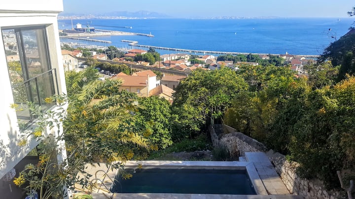 Maison  Vue Mer à Couper Le Souffle à L'estaque - Bouches-du-Rhône