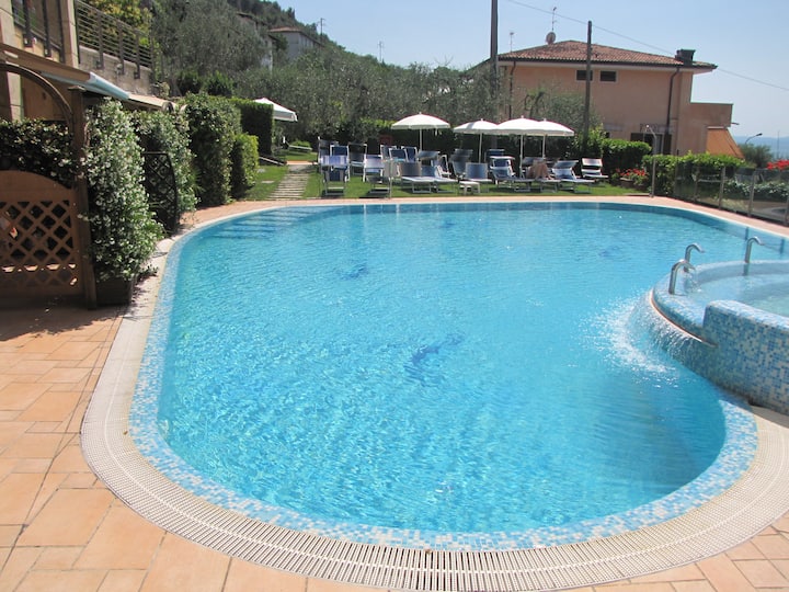 Monolocale Rosmari Plus Terrazzo E Piscina - Malcesine