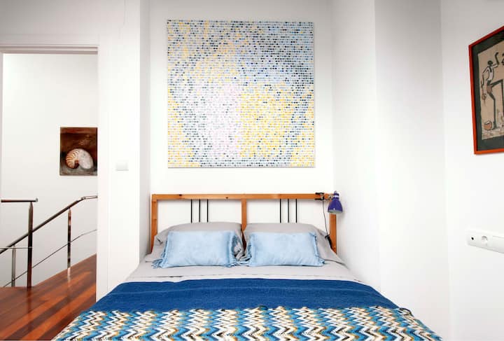 El Palco, Casa Con Encanto. Dormitorio El Cielo - Ares