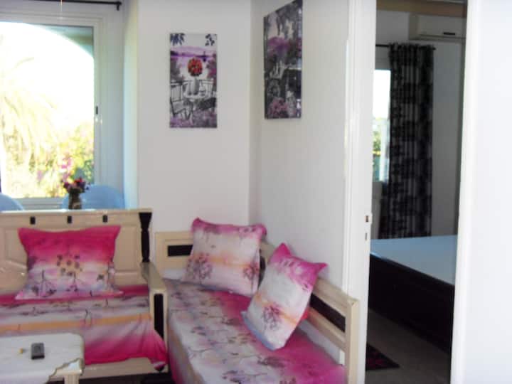Coquette Appartement à Hammamet : Vue Mer/jardin - Hammamet