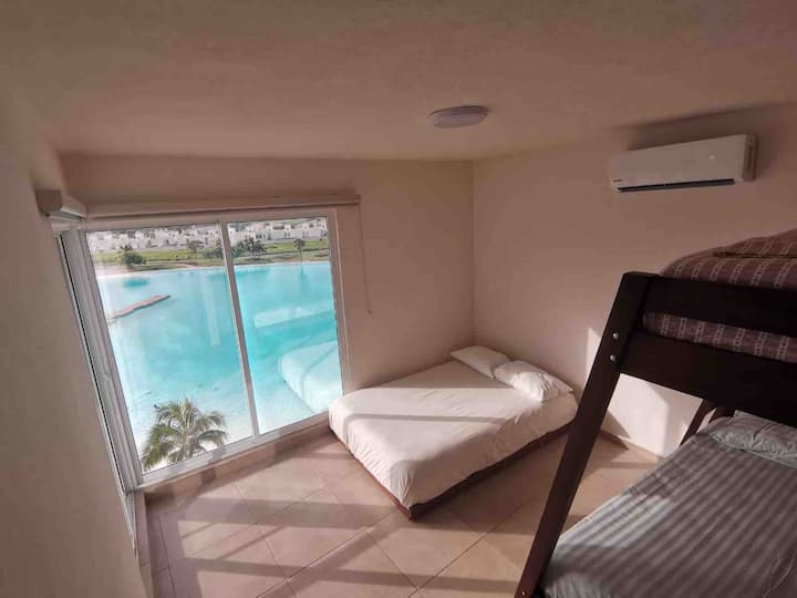 Vista A La Laguna, Playa 🏖 Pista De Trote - Heroica Veracruz