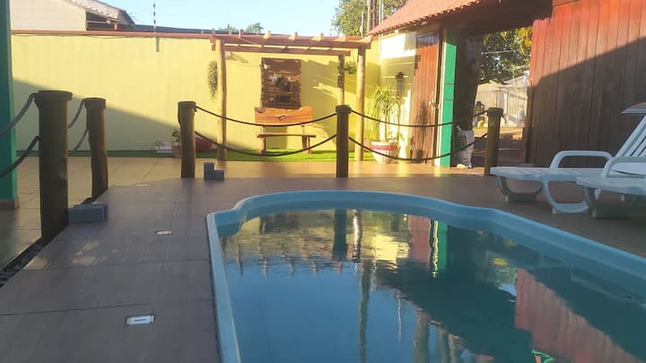 Casa Espaçosa Com Piscina De áGua Salgada - Foz do Iguaçu