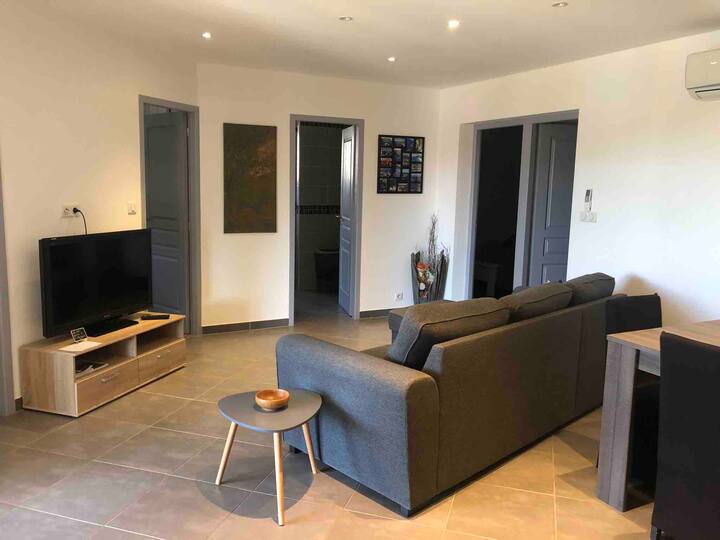 Appartement Bas De Villa T4 Propriano Corse Du Sud - Tizzano
