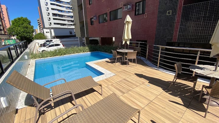 Apart. 2 Quartos  Na Praia Da Ponta Verde. - Maceió